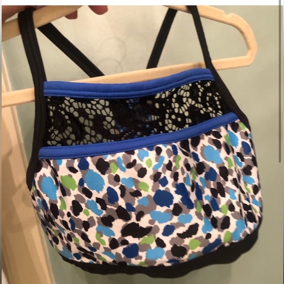 oh la la dancewear | Shirts & Tops | Multicolored Dance Acro Top With ...